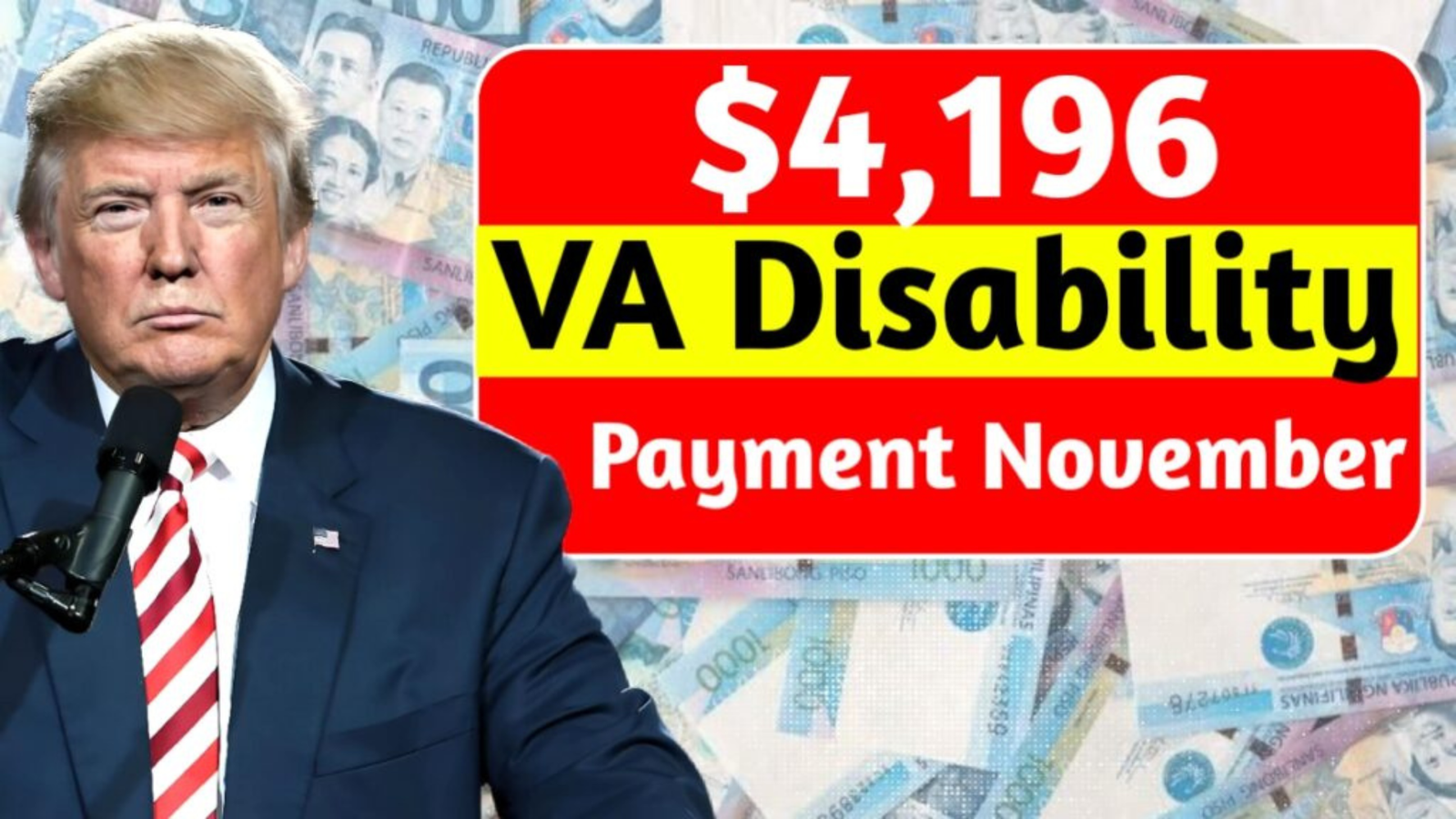 VA $4,196 Disability Compensation November 2025 – Eligibility Rules ...